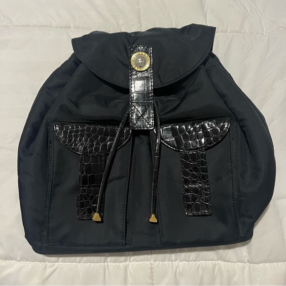 Versace | Bags | Vintage 9s Gianni Versace Backpack | Poshmark